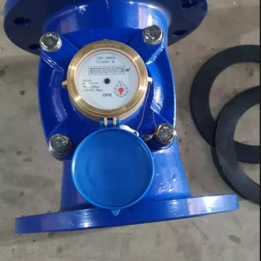 Jual water meter opx 6inch flange kuningan/meteran air ukuran 6inch ...