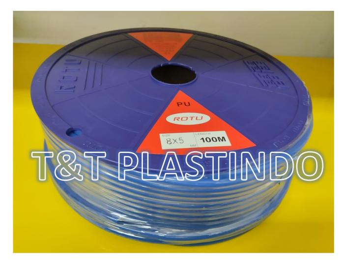 Jual SELANG PU / SELANG PNEUMATIC / POLYURETHANE TUBE DIAMETER 8mm ...