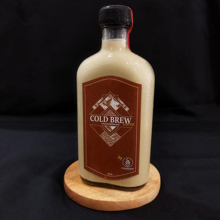 Jual Cold Brew Latte Spesial Botol Kaca Eksklusif - 48 Roastery - Kab ...