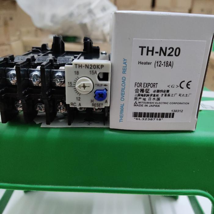 Jual overload THN 20 15A (9A-13A) terminal overload mitsubishi thn20 ...