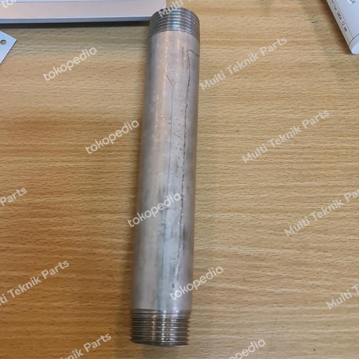 Jual Pipa Nepel Stainless 304 Sch 40 Drat 2" inch DN50 Panjang 20 cm ...