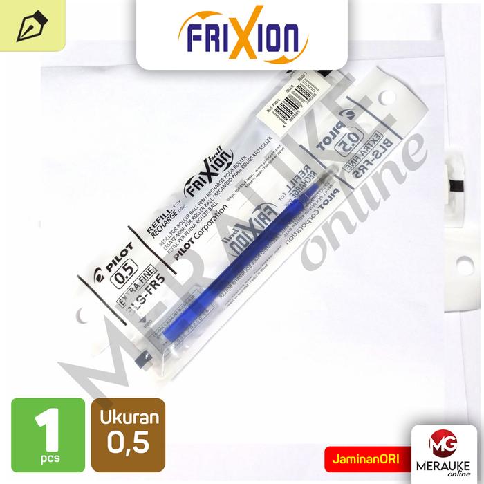 Jual Isi Ballpoint / Refill PILOT Frixion 0.5 BLS-FR5-L - Biru - Kota ...