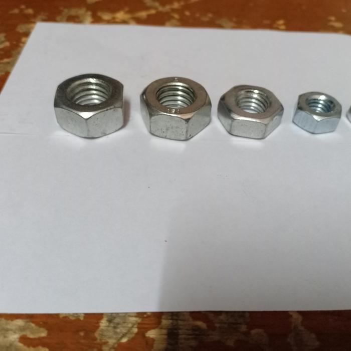 Jual mur hex m16 pitch 2.0 putih.mur m16 putih - Jakarta Barat - qualityindo | Tokopedia