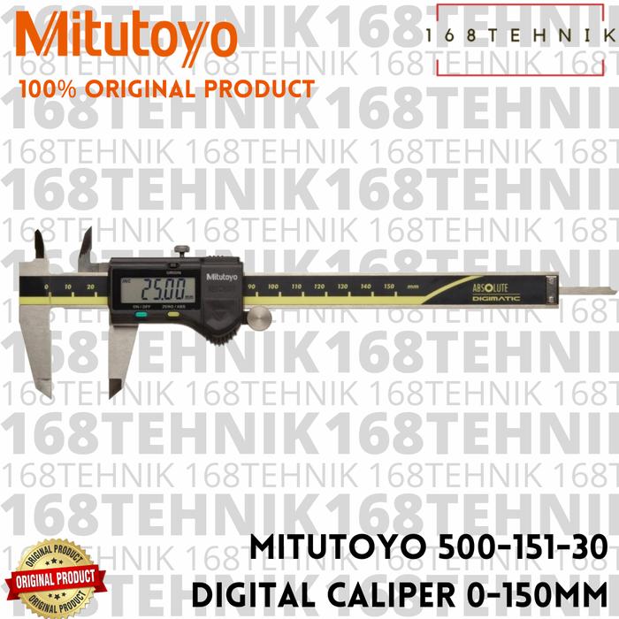 Jual Sigmat Digital 0-150MM MITUTOYO 500-151-30 / Sigmat 150MM ORIGINAL ...