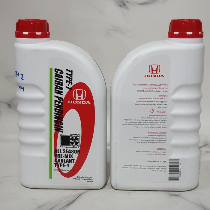 Jual cairan pendingin type 1 honda - COOLANT Radiator Honda ALL SEASON ...