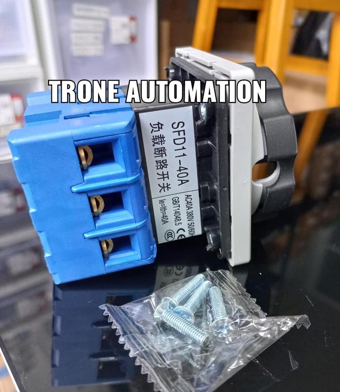 Jual Cam Switch Selector Rotary Changeover COS 3P 64x64 GS04-40-3P 40A ...