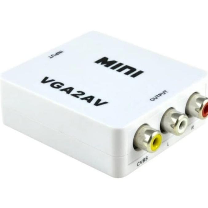 Jual CONVERTER VGA TO AV / VGA TO RCA - Jakarta Barat - TJMall | Tokopedia
