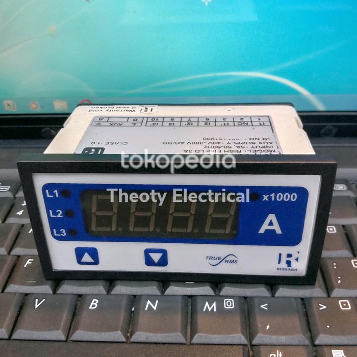 Jual RISHABH X1000 RISH Eine LD 3A CURRENT DPM 2000A RISHABH New ...