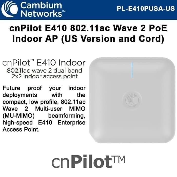 Jual Cambium Networks cnPilot e410 Access Point include POE - Kota ...