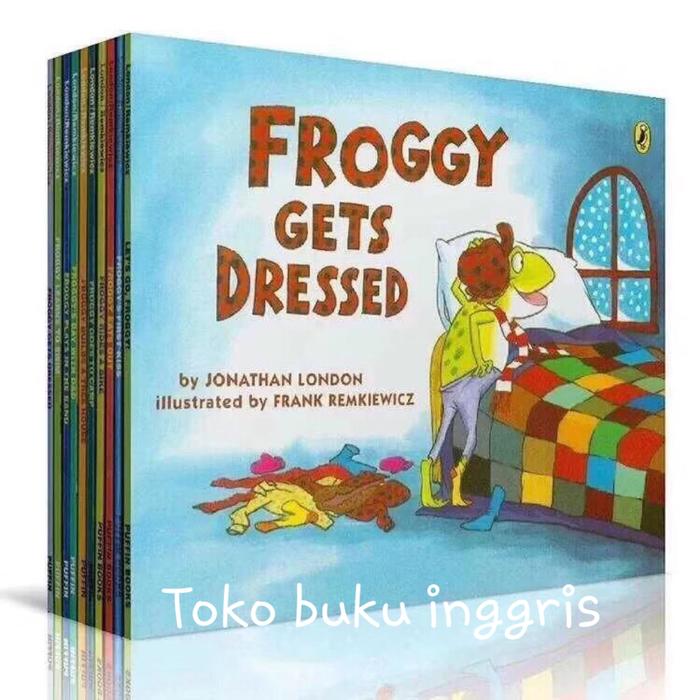 Jual I can read Froggy English story Buku berwarna buku anak Inggris ...