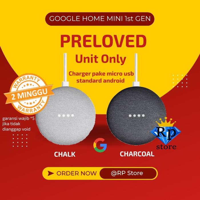Jual Google Home/nest mini 1/2/3/4/5/6/1st/2nd/3rd/4th/5th Gen - 1st ...