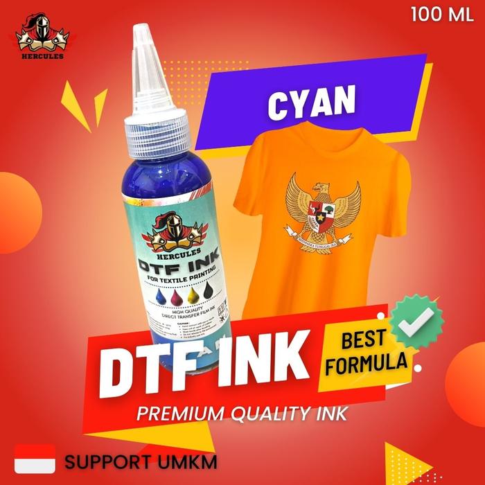 Promo TINTA DTF 100ml CMYK Premium Quality Sablon DTF Hasil Pekat Cerah - CMYK - Jakarta Utara ...