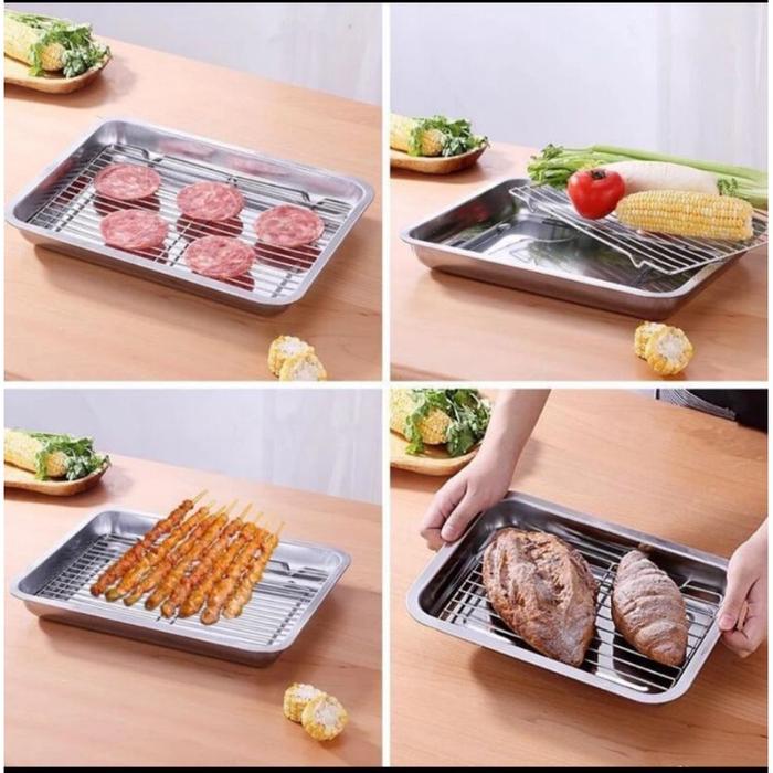 Jual Sgs Collingrak Dan Nampan Peniris Makanan Peniris Minyak Gorengan ...