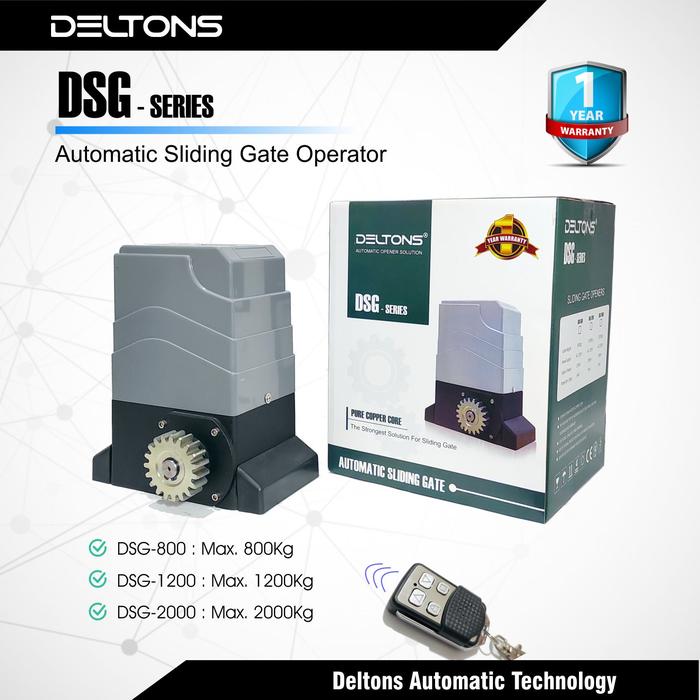 Jual Automatic Sliding Gate Deltons 800Kg 1200Kg 2000Kg Mesin Pagar Otomati - Kota Tangerang ...