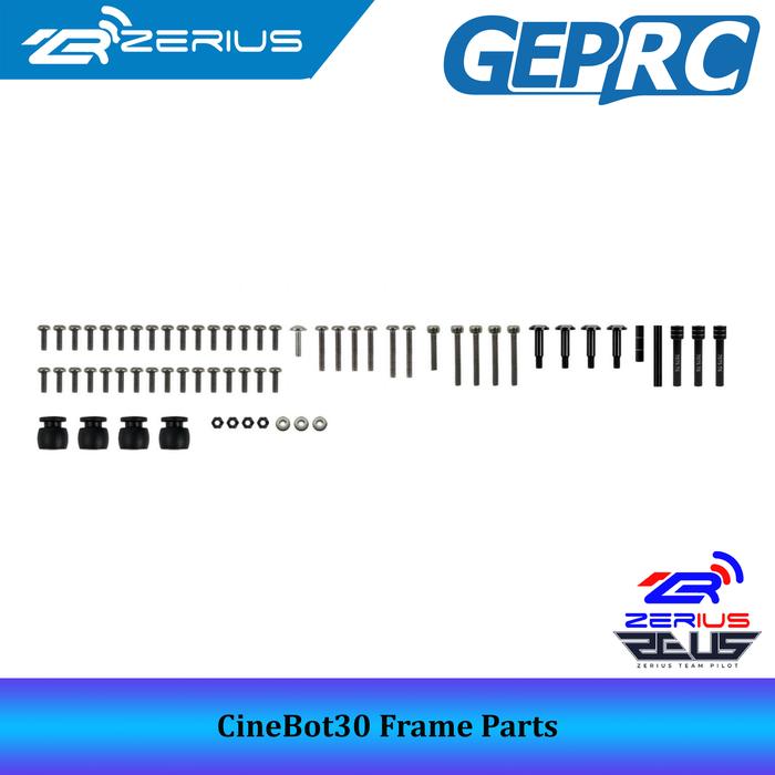 Jual GEPRC Cinebot30 Frame Parts, GEP-CT30 Frame Parts - Screw Set ...