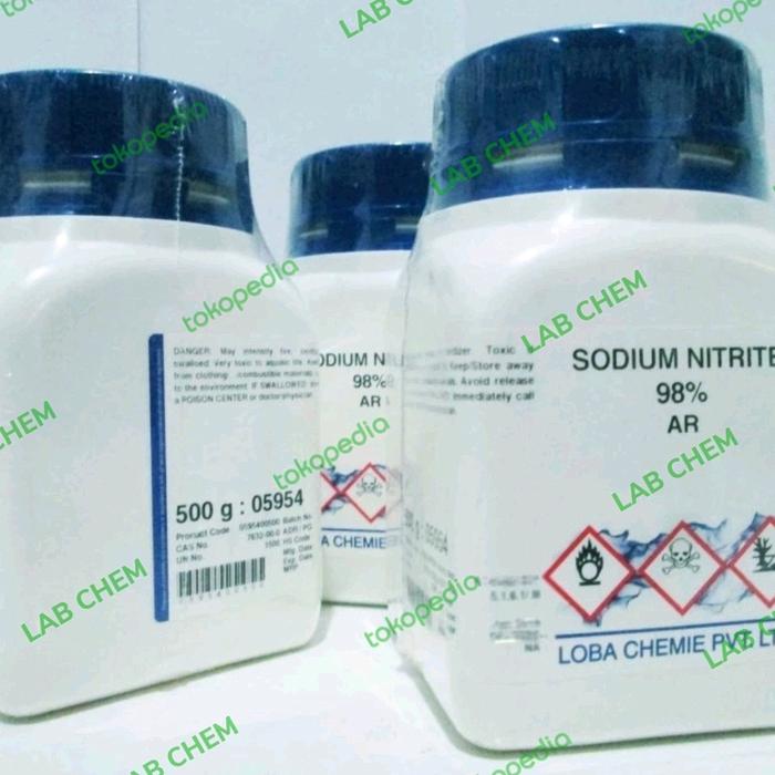 Jual Sodium nitrite 98% AR Loba Chemie Cat. LC5954-500g - Kota Depok ...