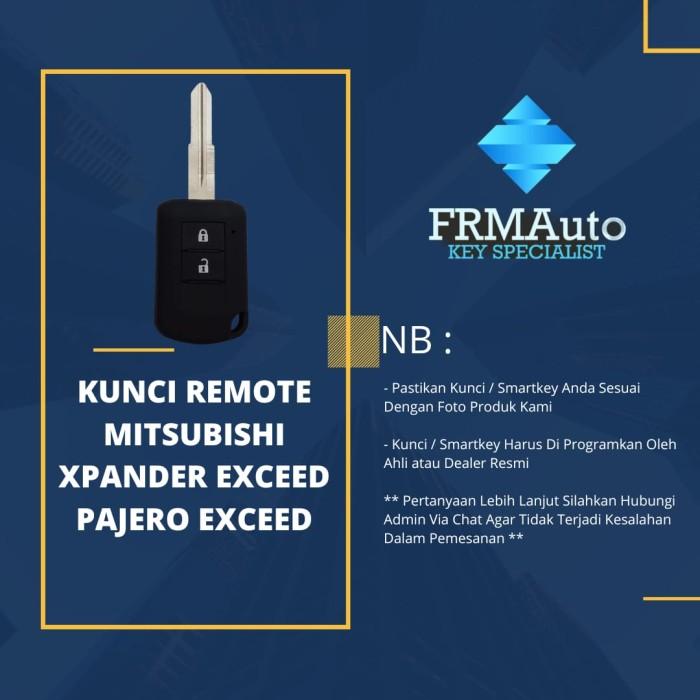 Jual Duplikat Kunci Remote Mitsubishi Xpander Exceed Pajero Exceed Original - Jakarta Barat ...