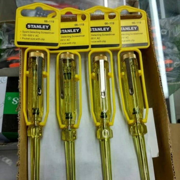 Jual Stanley Obeng Tespen Listrik Body Kecil 100 - 500 Volt Spark ...