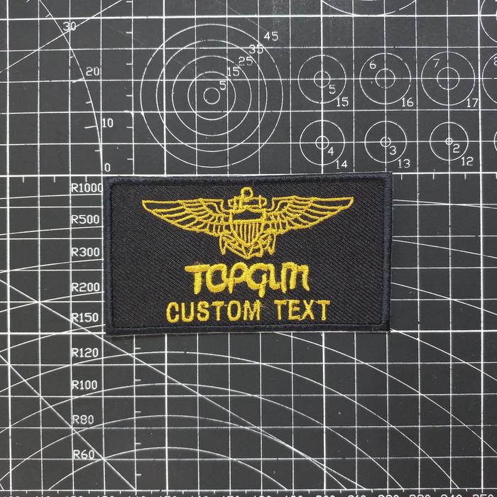 Jual Patch Custom Top Gun Maverick US Navy Squadron Nametag Bordir ...