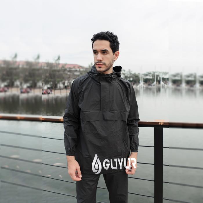 Jual jas hujan GUYUR KANGAROO RAINCOAT Anti Bocor kantung Kangguru ...
