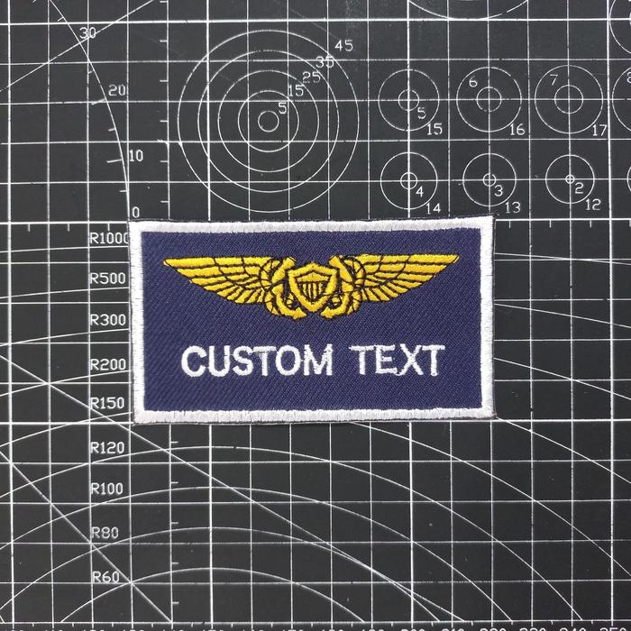 Jual Patch Custom Top Gun Maverick US Navy Squadron Nametag Bordir ...