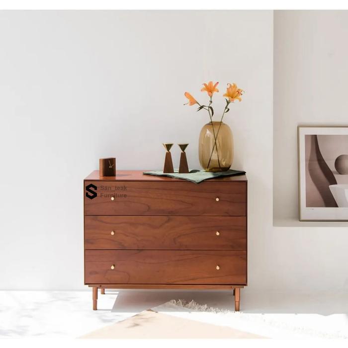 Jual drawer cabinet kayu jati minimalis bufet laci minimalis kayu jati ...