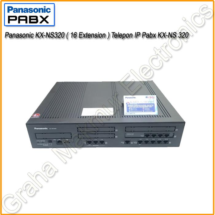 Jual Panasonic KX-NS320 ( 16 Extension ) Telepon IP Pabx KX-NS 320 - Jakarta Barat - Graha ...