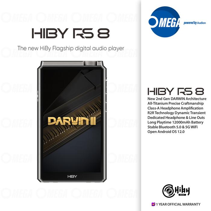 Jual HIBY RS8 DARWIN Gen. 2 Flagship Class-A Amp Digital Audio Player DAP - Jakarta Barat ...