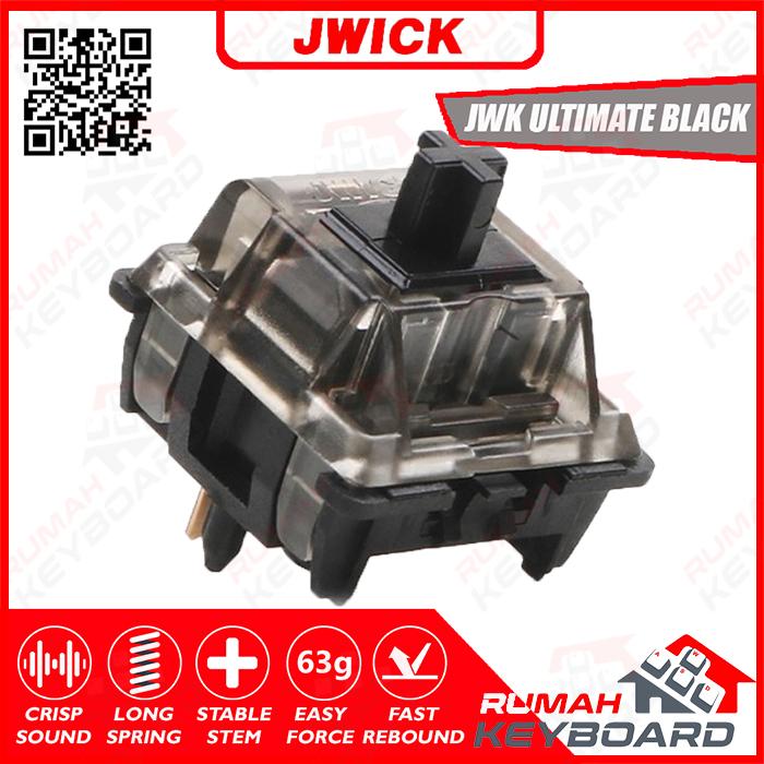 Jual SWITCH - JWK - JWICK - ULTIMATE BLACK SMOKEY - 5 PIN - 63.5g ...
