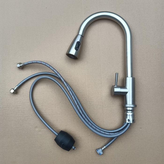 Jual kran sink mixer panas dingin kran dapur pantry/kran cuci piring ...