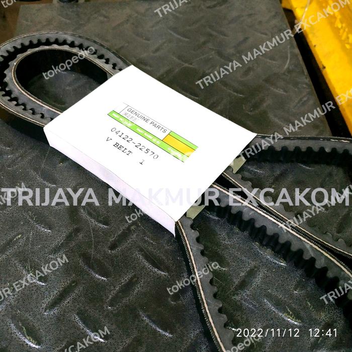 Jual 04122-22570 V-BELT UNTUK ALAT BERAT KOMATSU - Jakarta Pusat ...