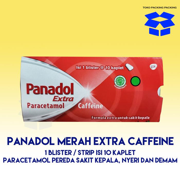 Jual PANADOL MERAH EXTRA 1 STRIP 10 TABLET - Jakarta Pusat - Packing ...