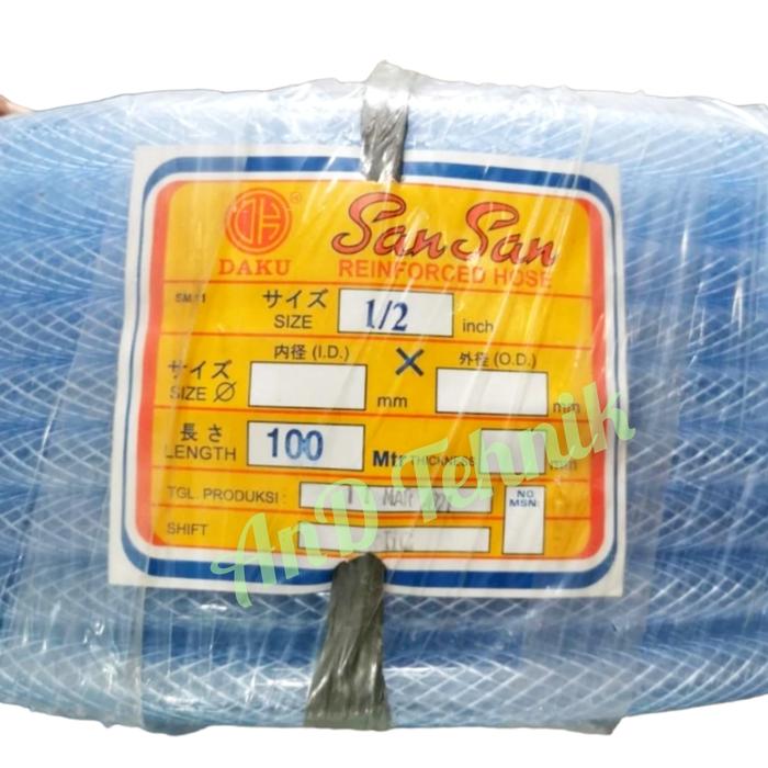 Jual Selang Air Benang Tebal 1/2" / Selang Serat Benang San San 1/2 Inch - Jakarta Utara - AnD ...