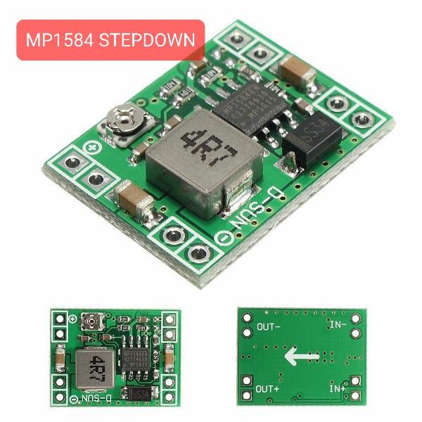 Jual Modul kit MP1584 rangkaian converter step down 4.5-28V to 0.8-20v ...