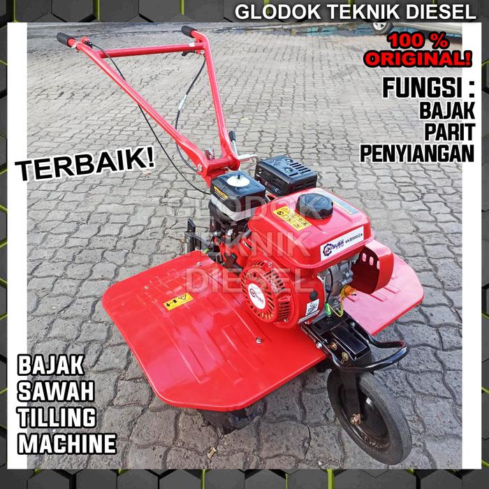 Jual Mesin Traktor Bajak Tanah Sawah Parit Penyiang Kebun Cultivator ...