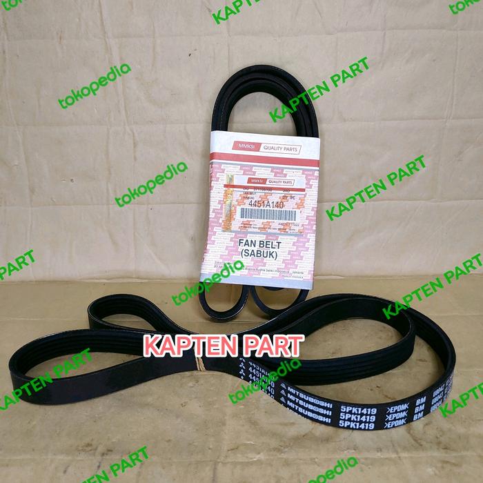 Jual VAN BELT FAN BELT TALI KIPAS 5PK 1419 ALL NEW PAJERO SPORT 2017 ...
