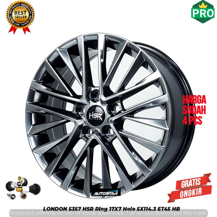 Jual VELG MOBIL LEXUS, ES, LS, GS, NX, RX, LX, RC, LC HSR LONDON R17 ...