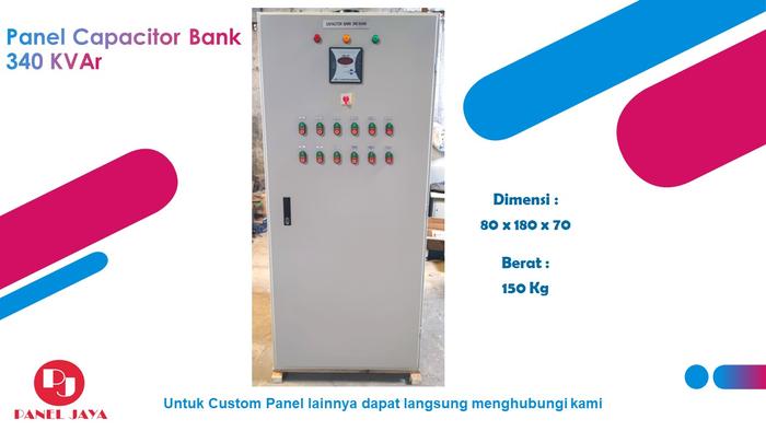 Jual Panel Kapasitor Bank 340 KVAr (Panel Capacitor Bank Perbaikan Cosphi) - Jakarta Barat ...