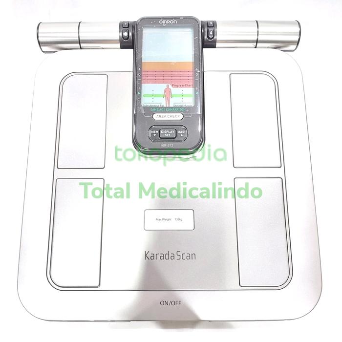 Jual Timbangan Digital Karada Scan OMRON HBF-375 Body Composition ...