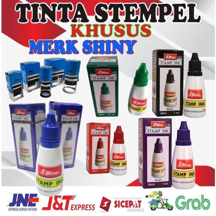 Jual STEMPEL PRINTER SHINY R532|R532D OTOMATIS WARNA TANGGAL CUSTOM ...