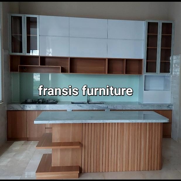 Jual Kitchen set fullset table island ukuran 150 180 200 300 400 - Kota ...