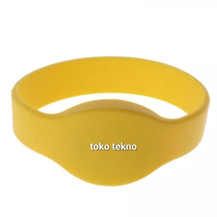 Jual Gelang Rfid 125khz Silicon | Silicone Wristband 125 khz Tk4100 ...