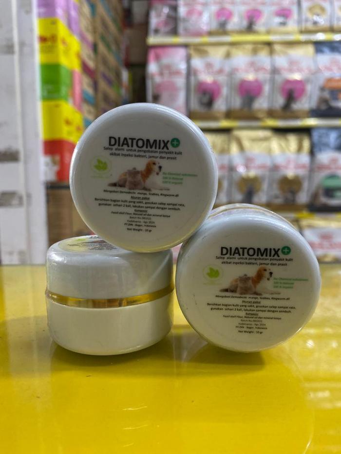 Jual DIATOMIX SALEP JAMUR / SCABIES 10 GR - Kota Bandung - Antapani Petshop | Tokopedia
