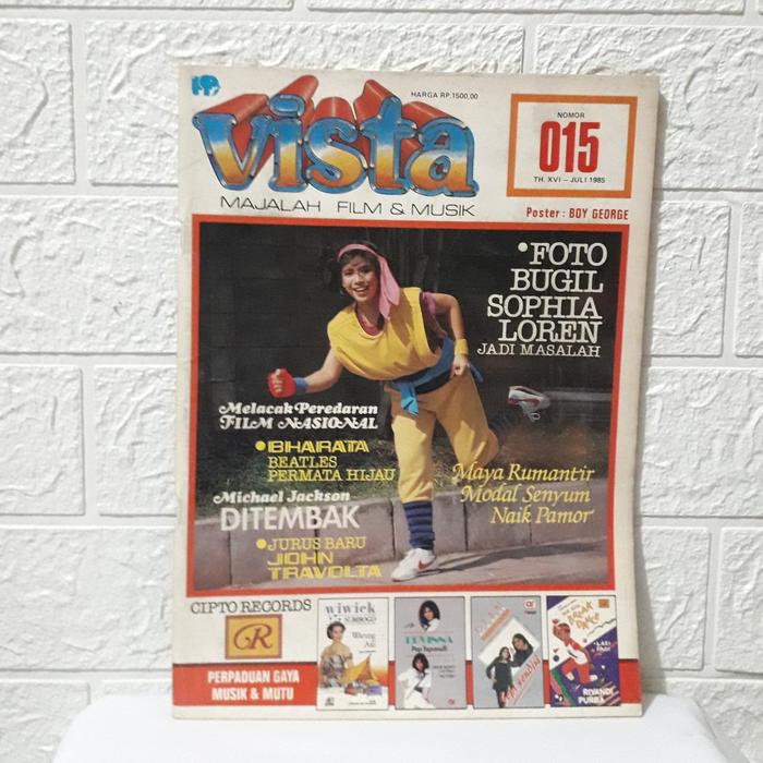 Jual majalah vista 1985 ervinna billboard ada poster boy george - Kota ...