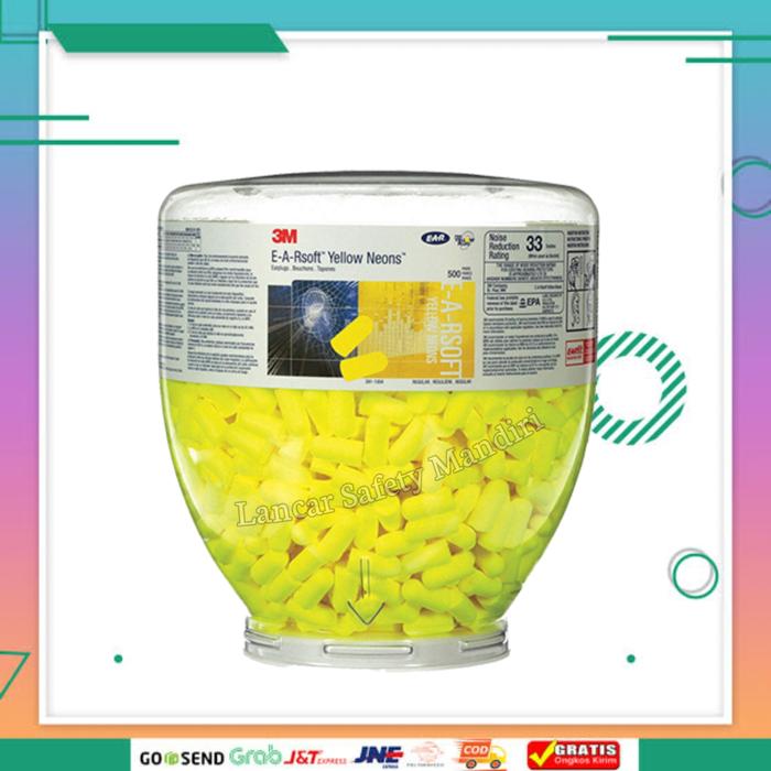 Jual Ear Plug / 3M Reffil Earplug Dispenser Yellow Neon 391 - 1004 ...