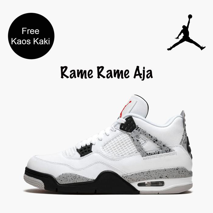 Jual Air Jordan 4 Retro White Cement - Jakarta Selatan - Stadium ...