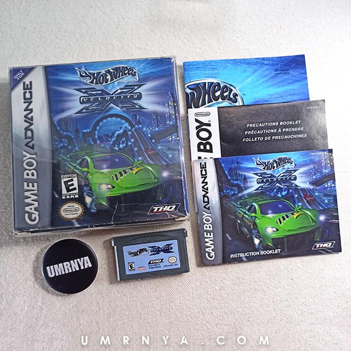 Jual Kaset Original Nintendo Gameboy Hot Wheels Velocity X GBA SP Hot ...