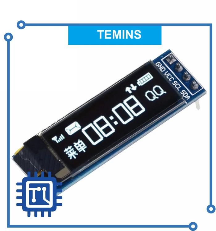 Jual OLED Display 0.91 inch 128x32 White Arduino Raspberry pi - Kota Semarang - Temins | Tokopedia