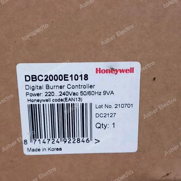 Jual DBC2000E1018 HONEYWELL Digital Burner Controller 240 Vac - Jakarta ...