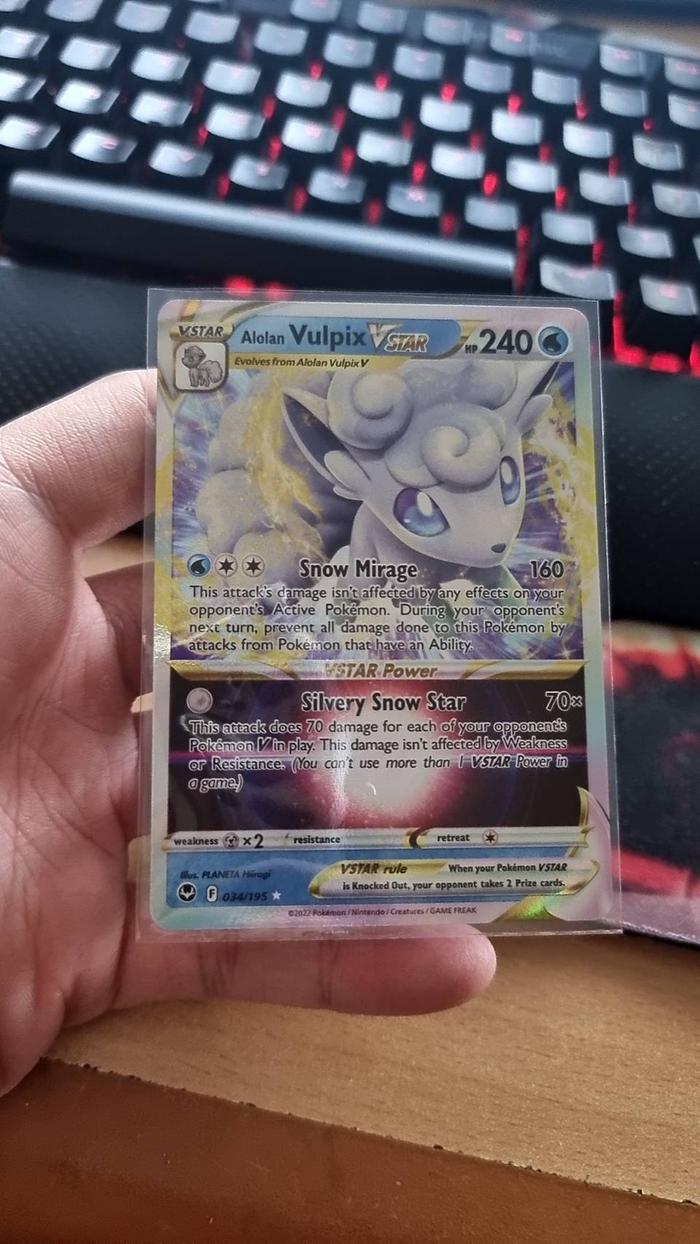 Jual Alolan Vulpix VSTAR - 034/195 - Ultra Rare Sword & Shield: Silver Temp - Jakarta Barat ...